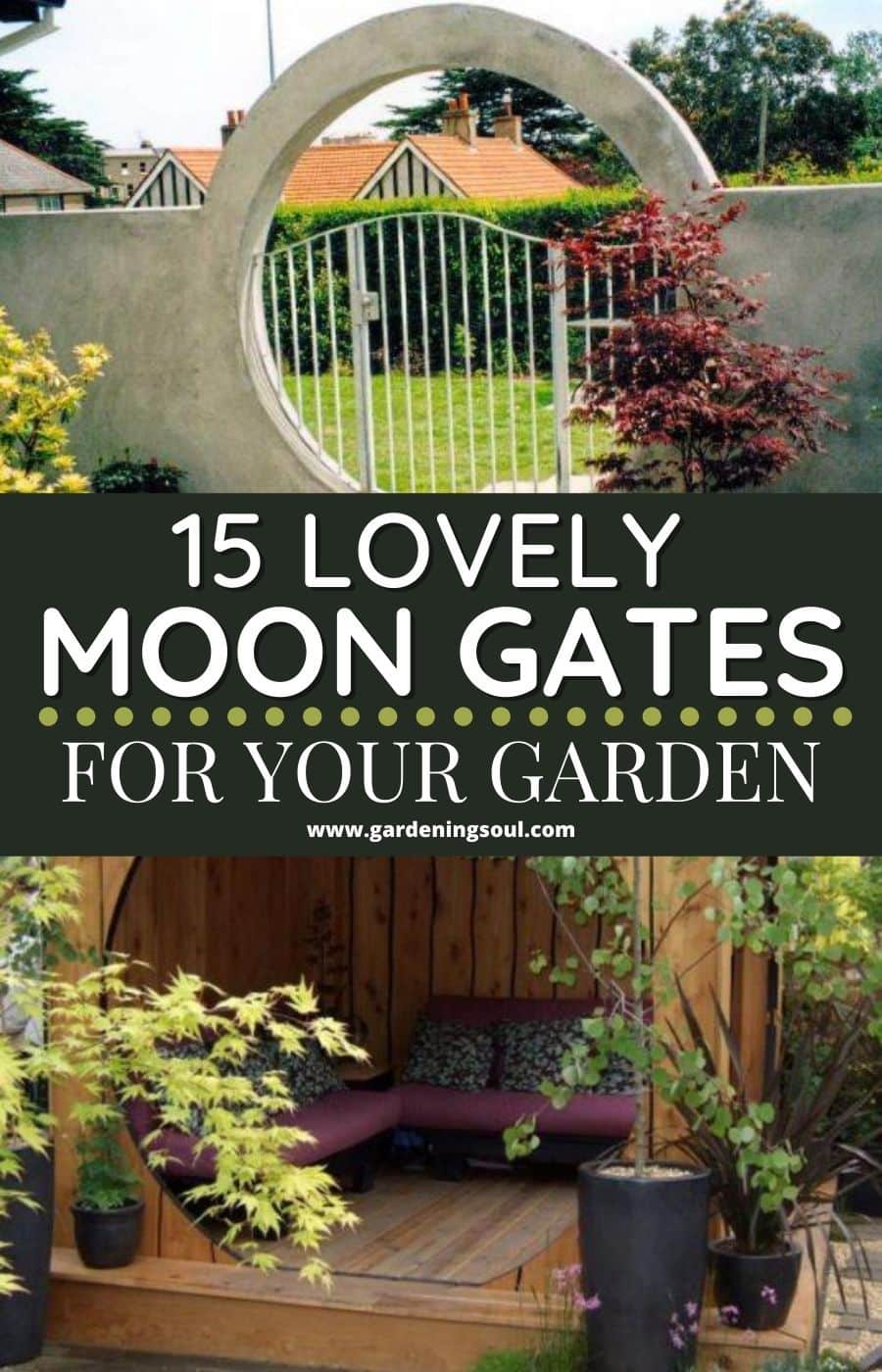 15 Lovely Moon Gates For Your Garden