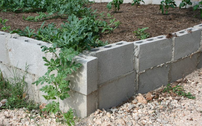 15 Creative Cinder Block Raised Garden Beds