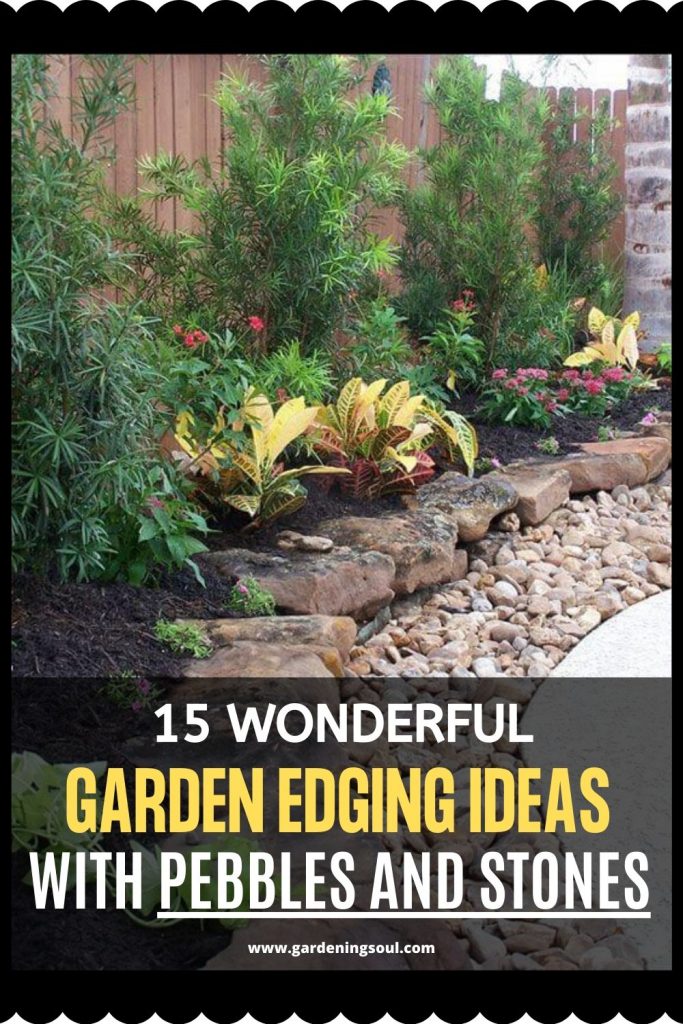 15 Wonderful Garden Edging Ideas With Pebbles And Stones