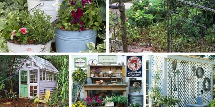 18 Gorgeous Rustic Garden Ideas To Inspire You